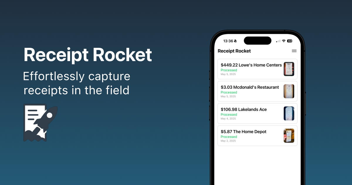 Receipt Rocket - Effortless AI Expense Tracking